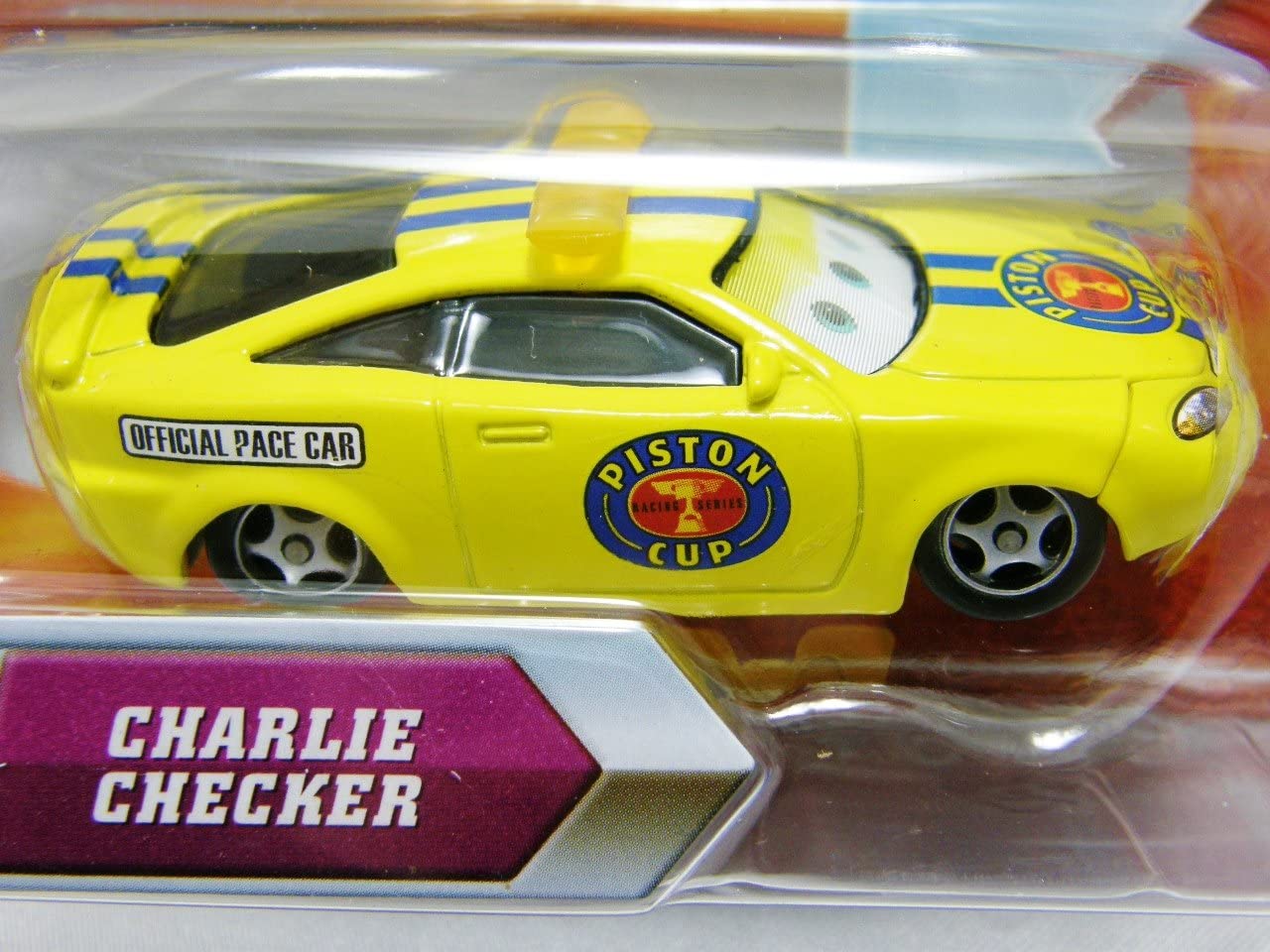 Disney Pixar Cars Lenticular Eyes – Charlie Checker No.65 – TopToy