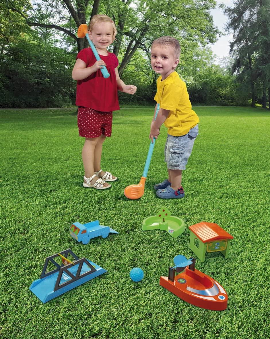 Activo crazy golf set – Assorted colors – TopToy