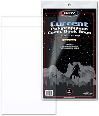 BCW Thick Current Comic Book Pockets – TopToy