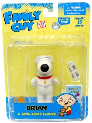 Family Guy Brian 6″ Action Figure – TopToy