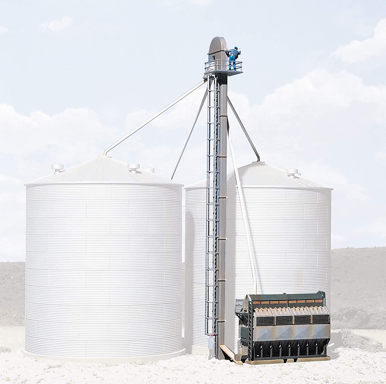 Walthers Cornerstone HO Scale Grain Conveyor Kit – TopToy