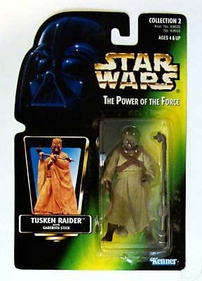Star Wars – POTF – Picture Card – Tusken Raider – with Gaderffii Stick ...