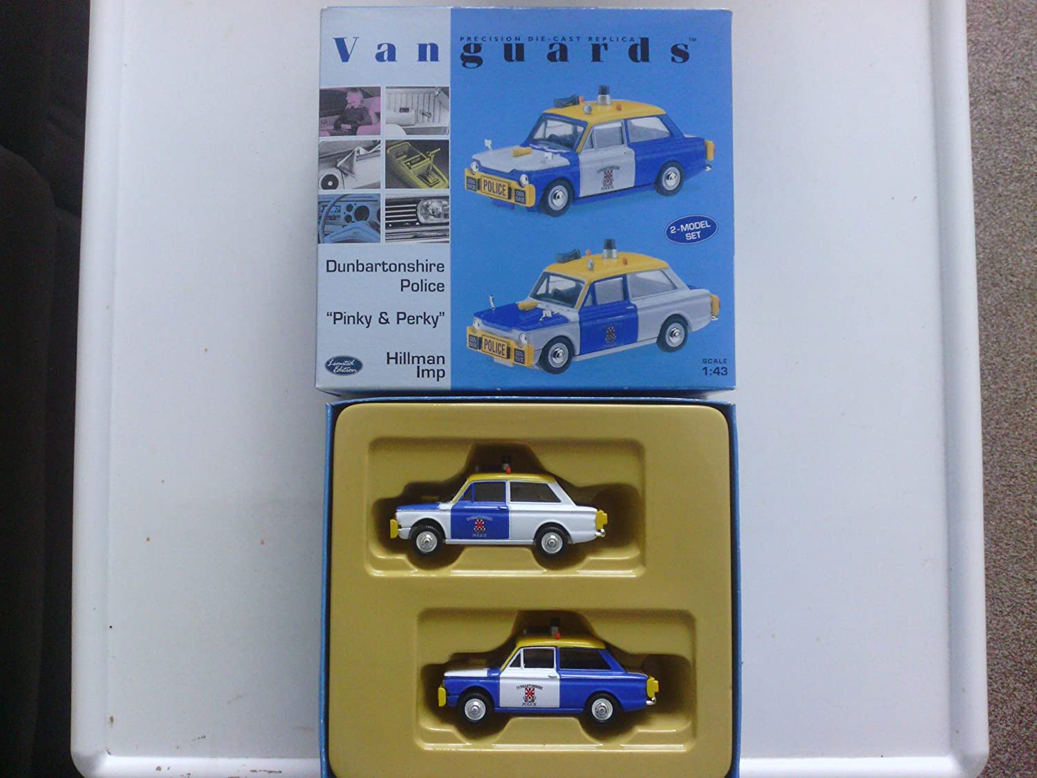 Vanguard Dumbartonshire Police Hillman Imp Pinky & Perky – TopToy