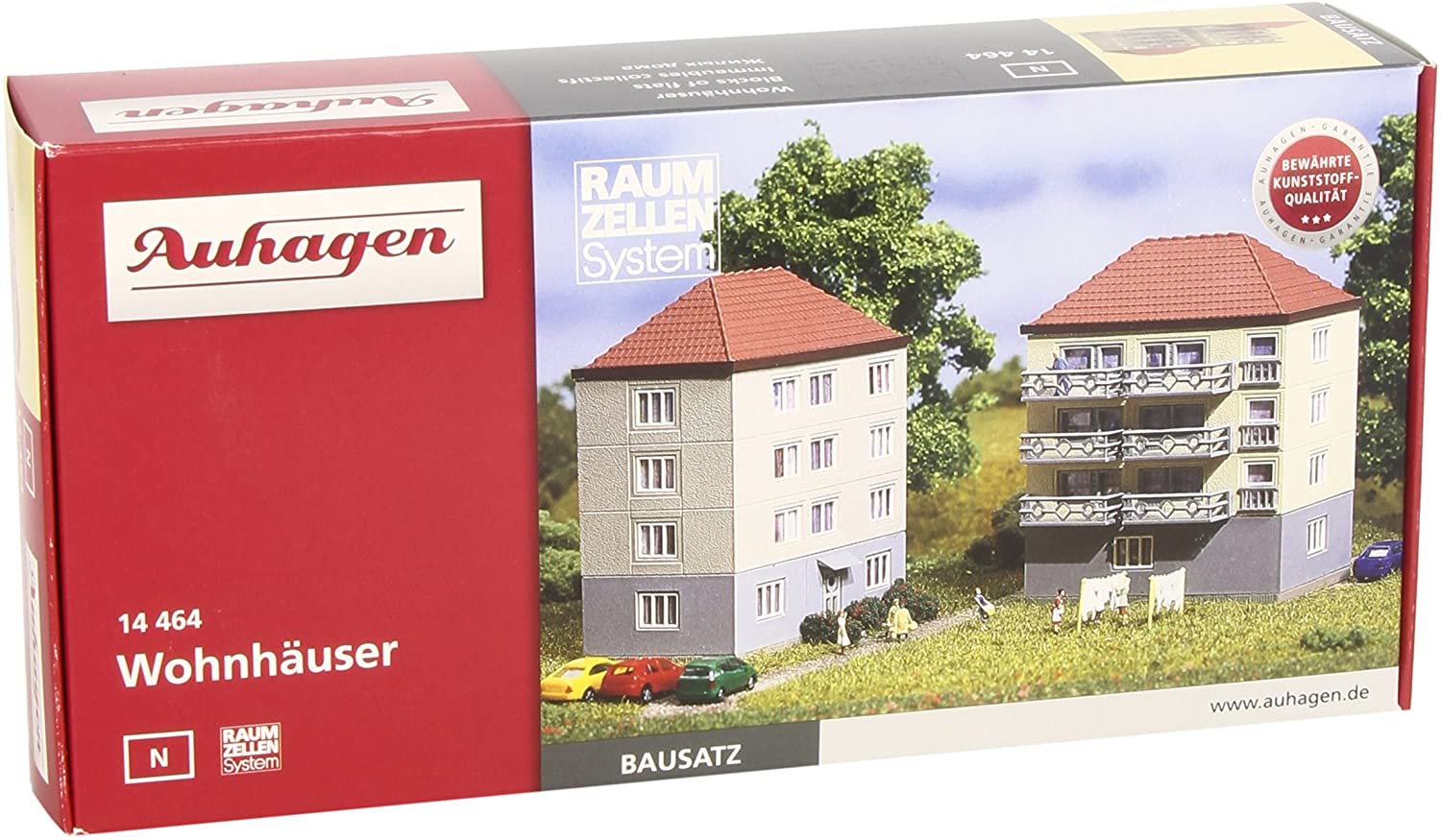 Auhagen 14464 Blocks of Flats Modelling Kit – TopToy