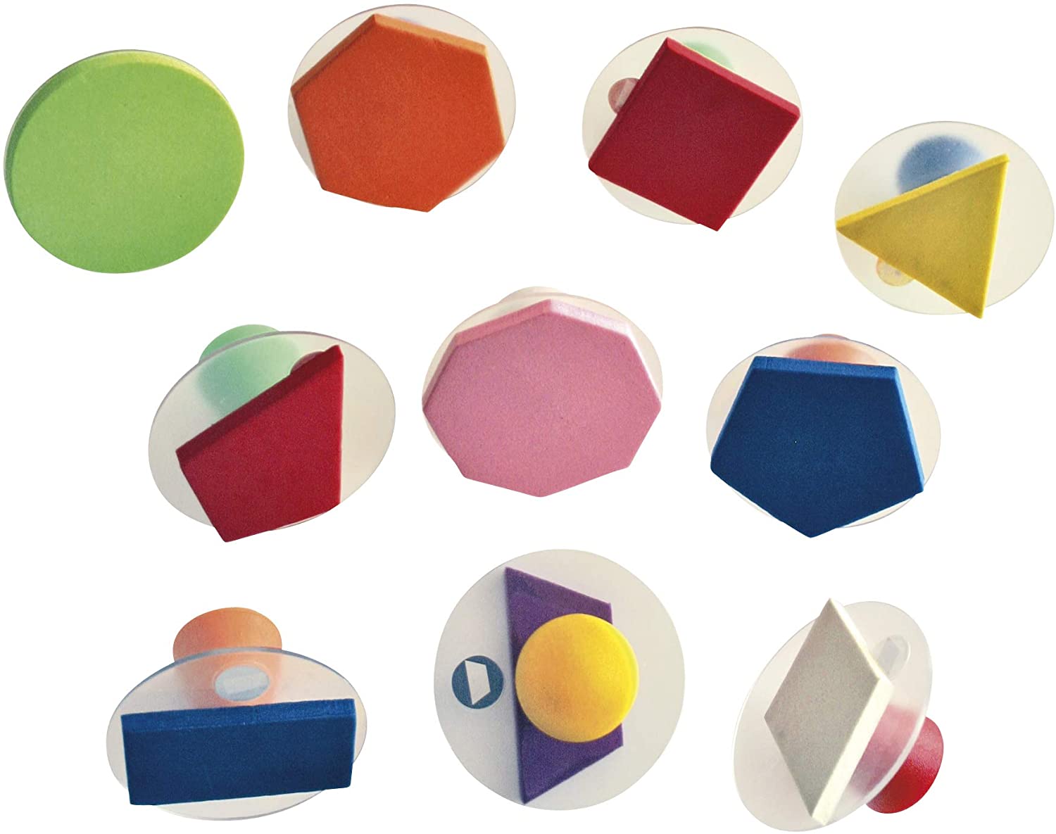 EDUPLAY 220032 Giant Geo Stamps (10-Piece) – TopToy