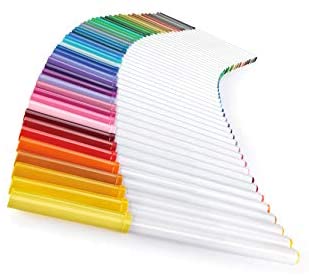 Fibracolor 100 Colours – Box of 100 Conical Tip Markers in 100 ...