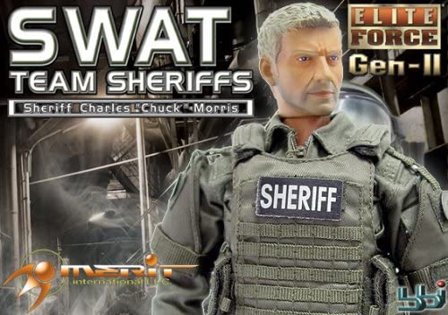 12 inch US SWAT ~ 1/6 Scale Action Figure ~ Team Sheriff Charles Chuck ...