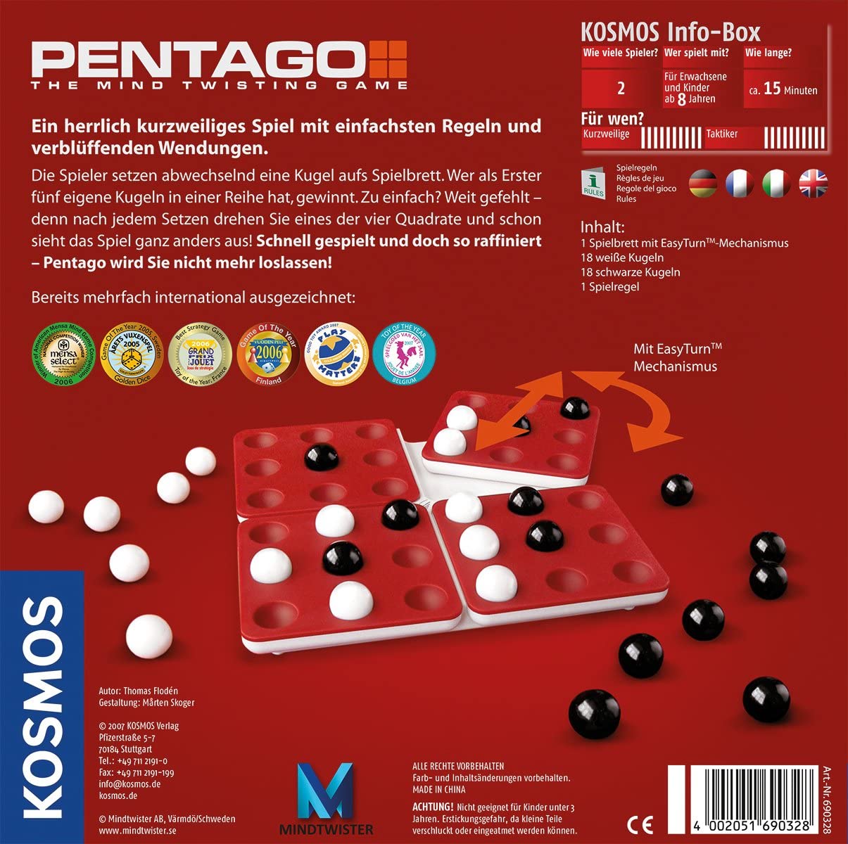 Kosmos 6903280 Pentago: Pentago – TopToy