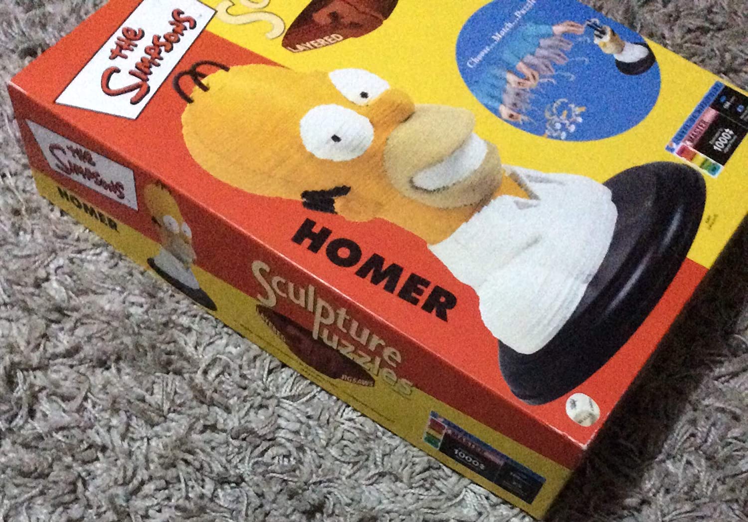 Sculpture Puzzle Homer Simpson – TopToy
