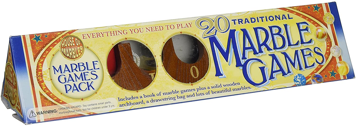 House of Marbles Marble Games Pack Triangular – TopToy