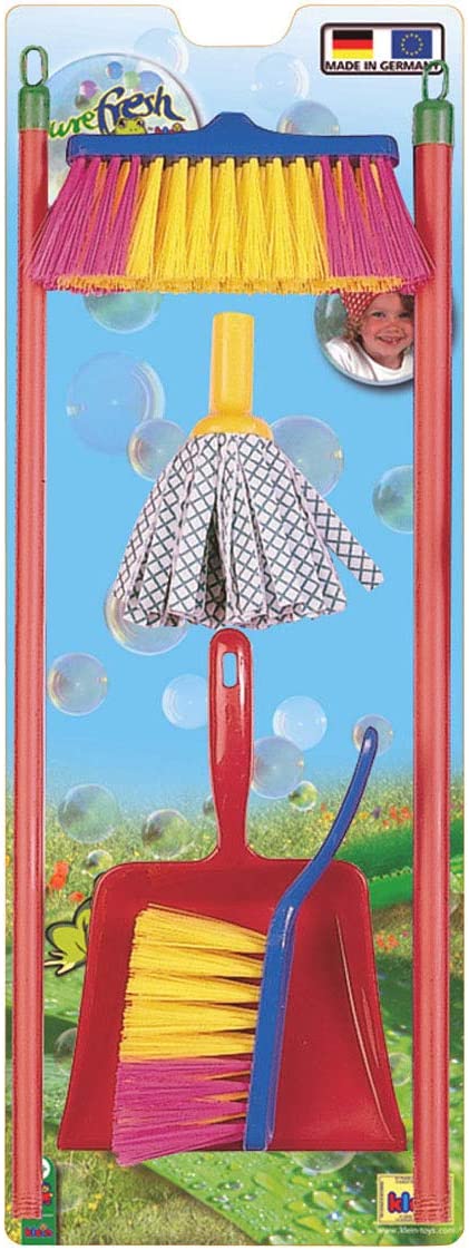 Theo Klein 6125 Pure Fresh Mop Set I 4-piece colourful cleaning set I ...