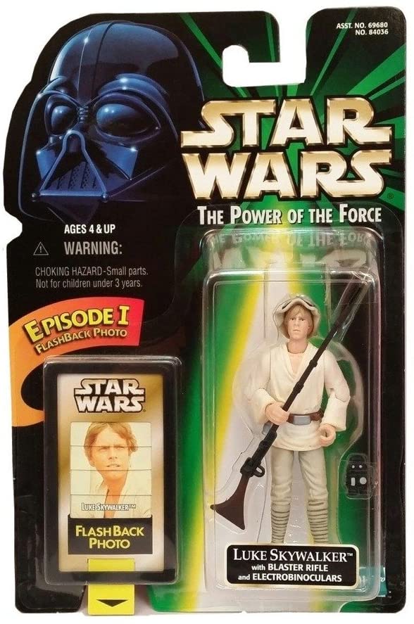 Star Wars The Power of the Force Flashback Photo Luke Skywalker with ...