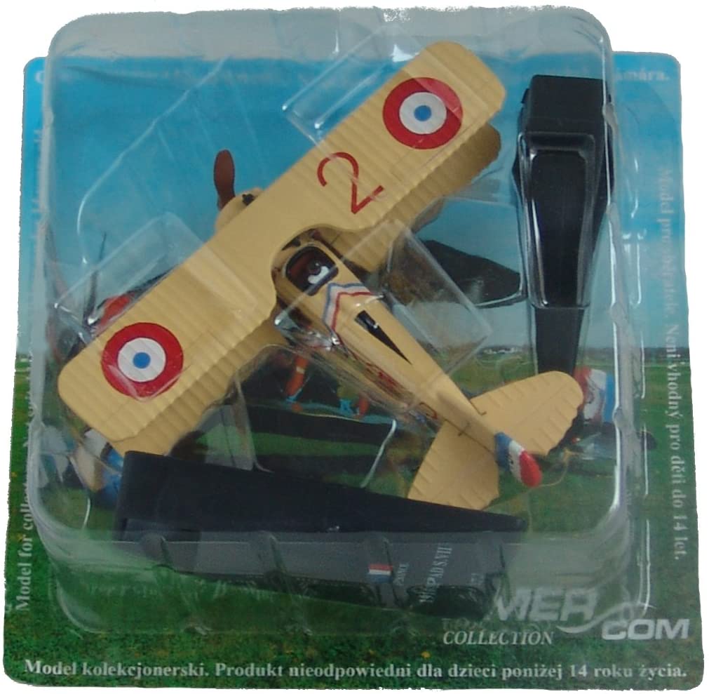 SPAD S fighter aircraft diecast 1:72 model (Amercom SL-4) – TopToy