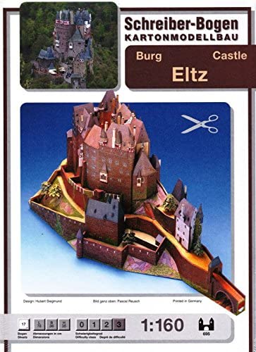 Aue-Verlag 78 x 36 x 35 cm Eltz Castle Germany Model Kit – TopToy
