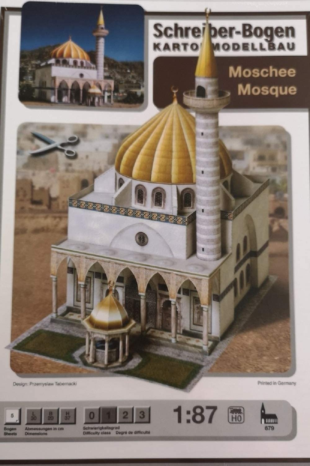 Aue-Verlag 30 x 20 x 37 cm Mosque Model Kit – TopToy