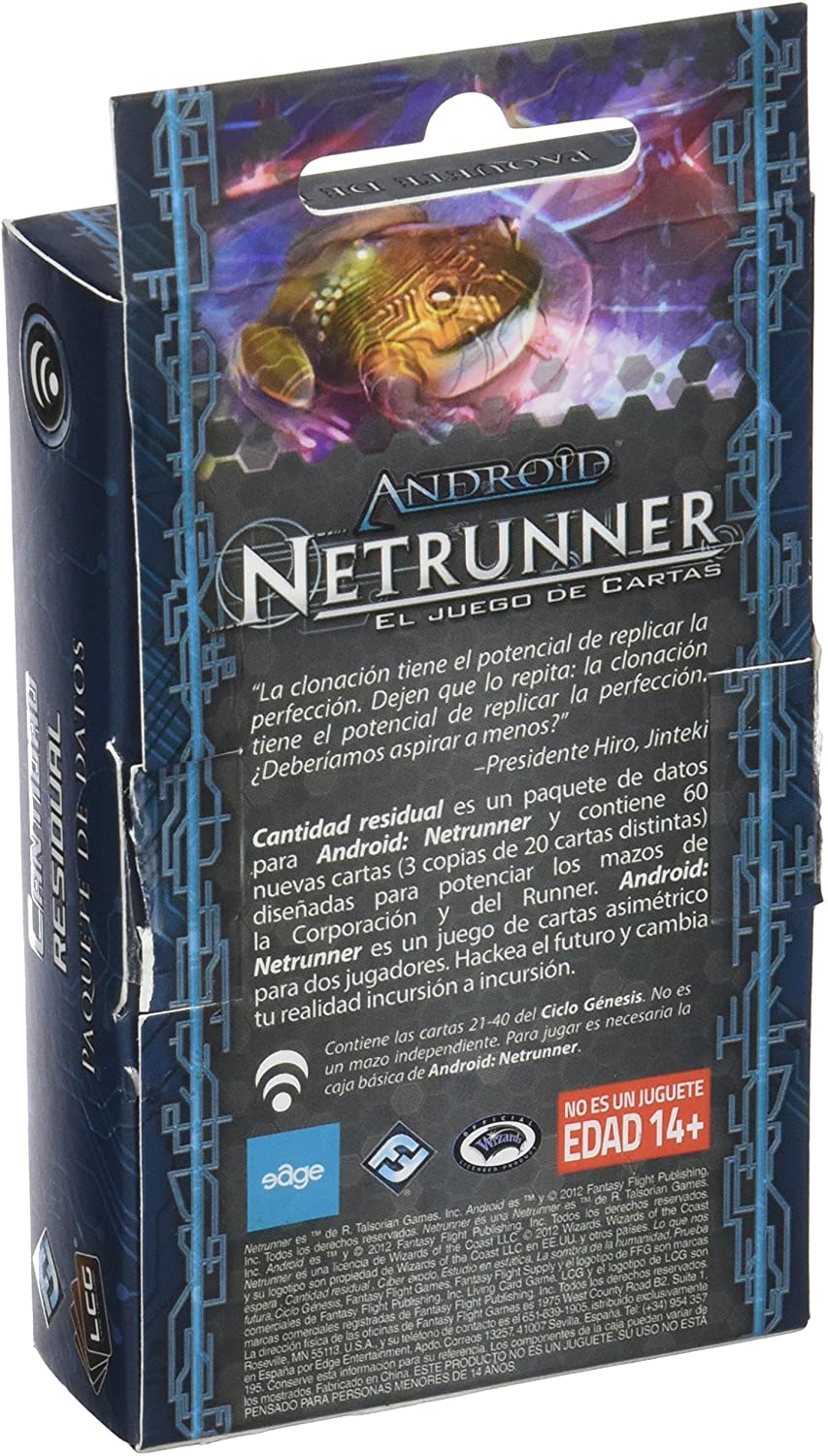 Android Netrunner LCG Trace Amount Data Pack Card Game – TopToy
