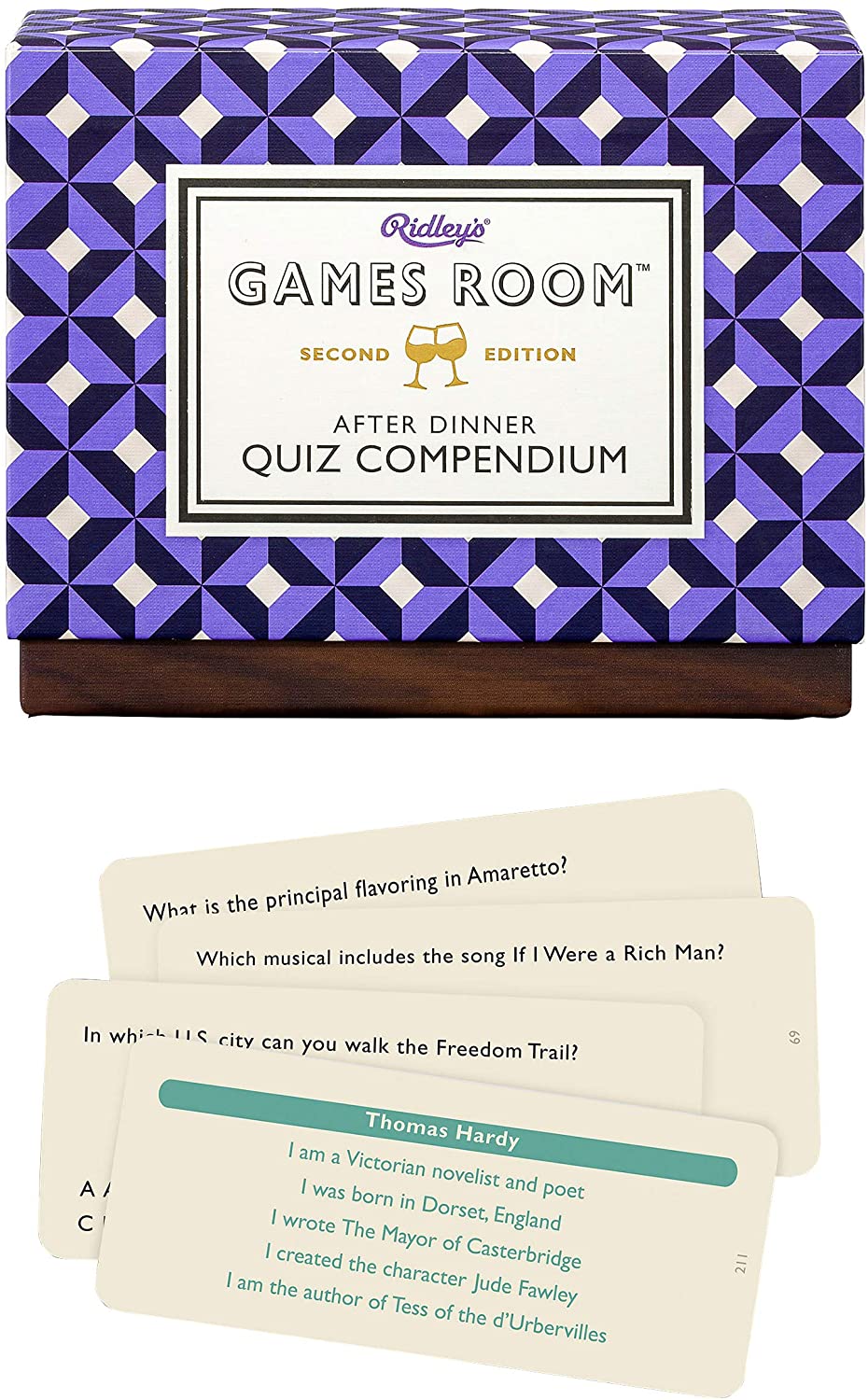 Ridley’s Games GAM111 Dinner Quiz Compendium, Multicoloured – TopToy