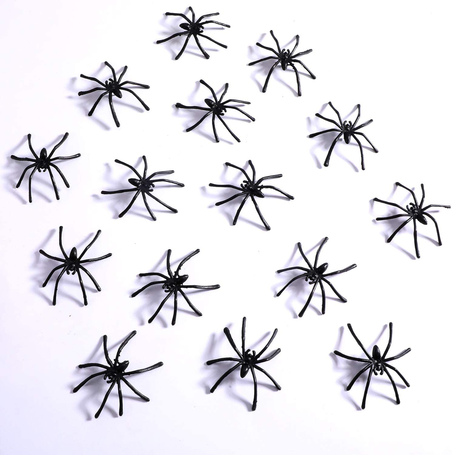 Boao 240 Pieces Halloween Spiders Plastic Spiders Small Spider Joke ...
