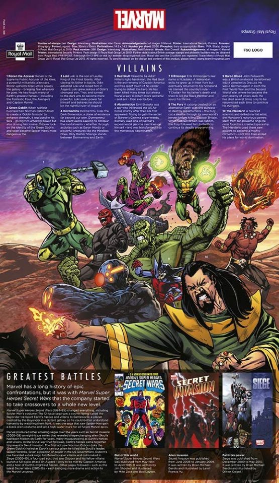 Marvel Affixed Presentation Pack – TopToy